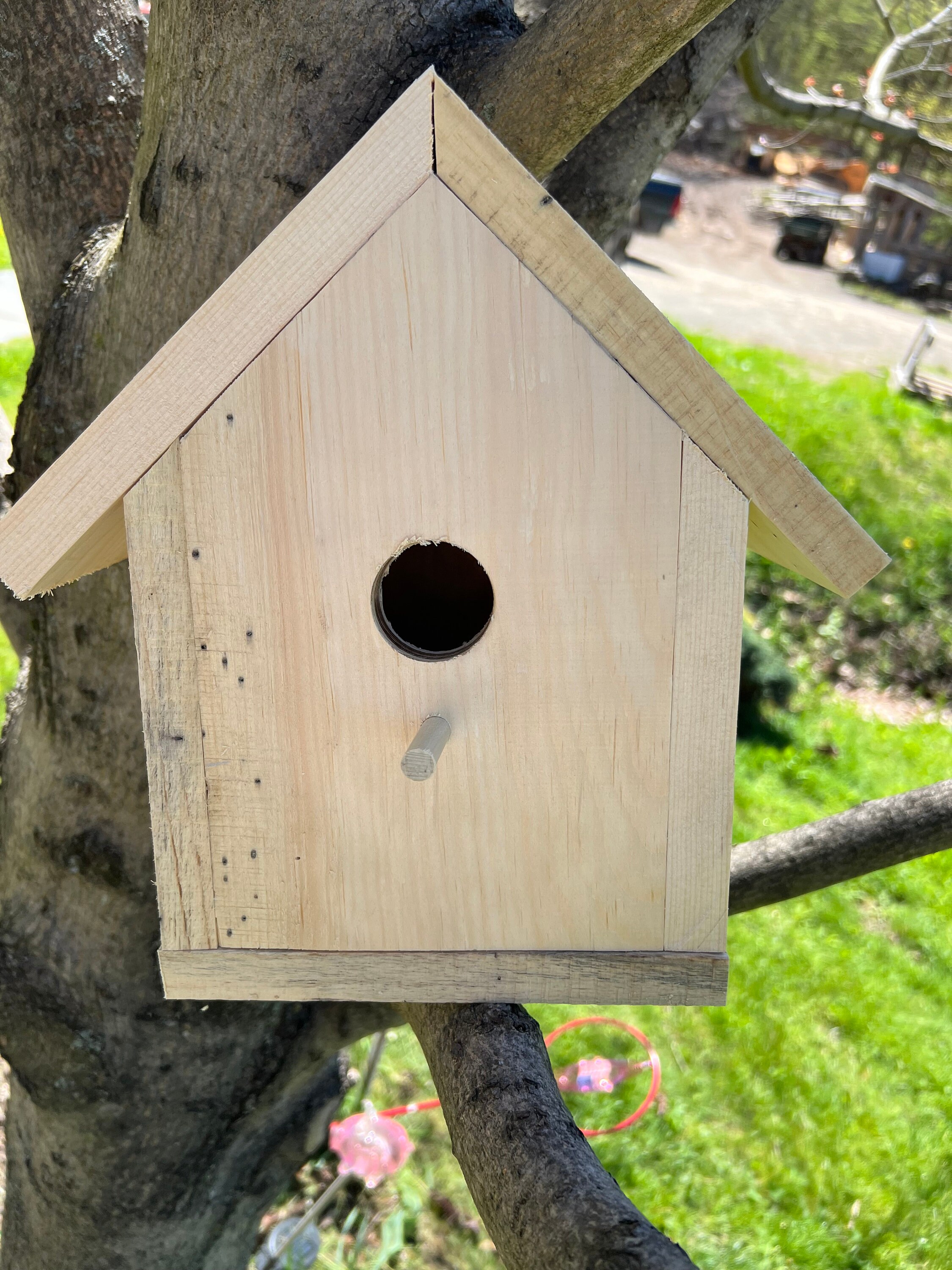 Handmade Simple Bird House - Etsy