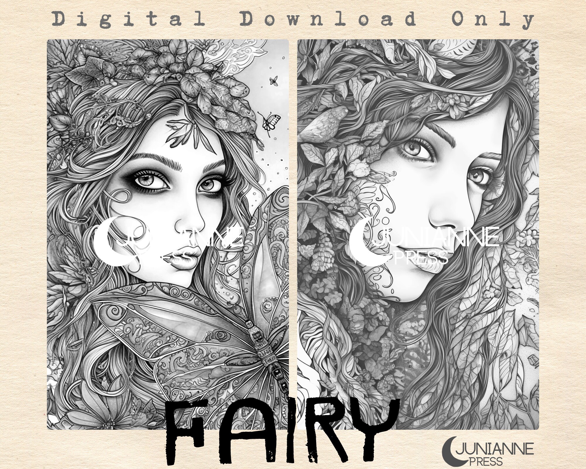 Fairy: Coloring Pages of Fairies With Attitude | 10 Images | Regular ...