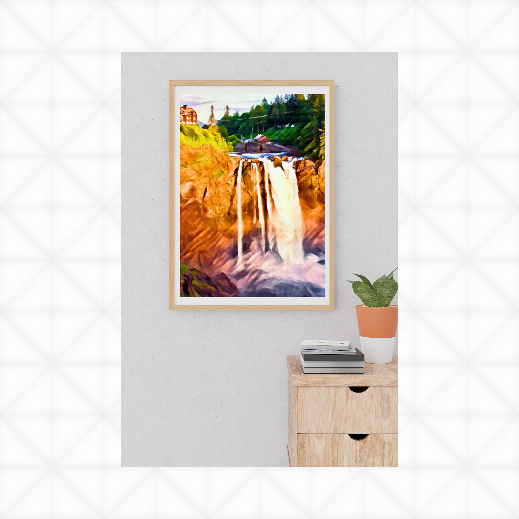 Snoqualmie Falls Full View| Salish Lodge| Snoqualmie| WA Waterfall| PNW ...