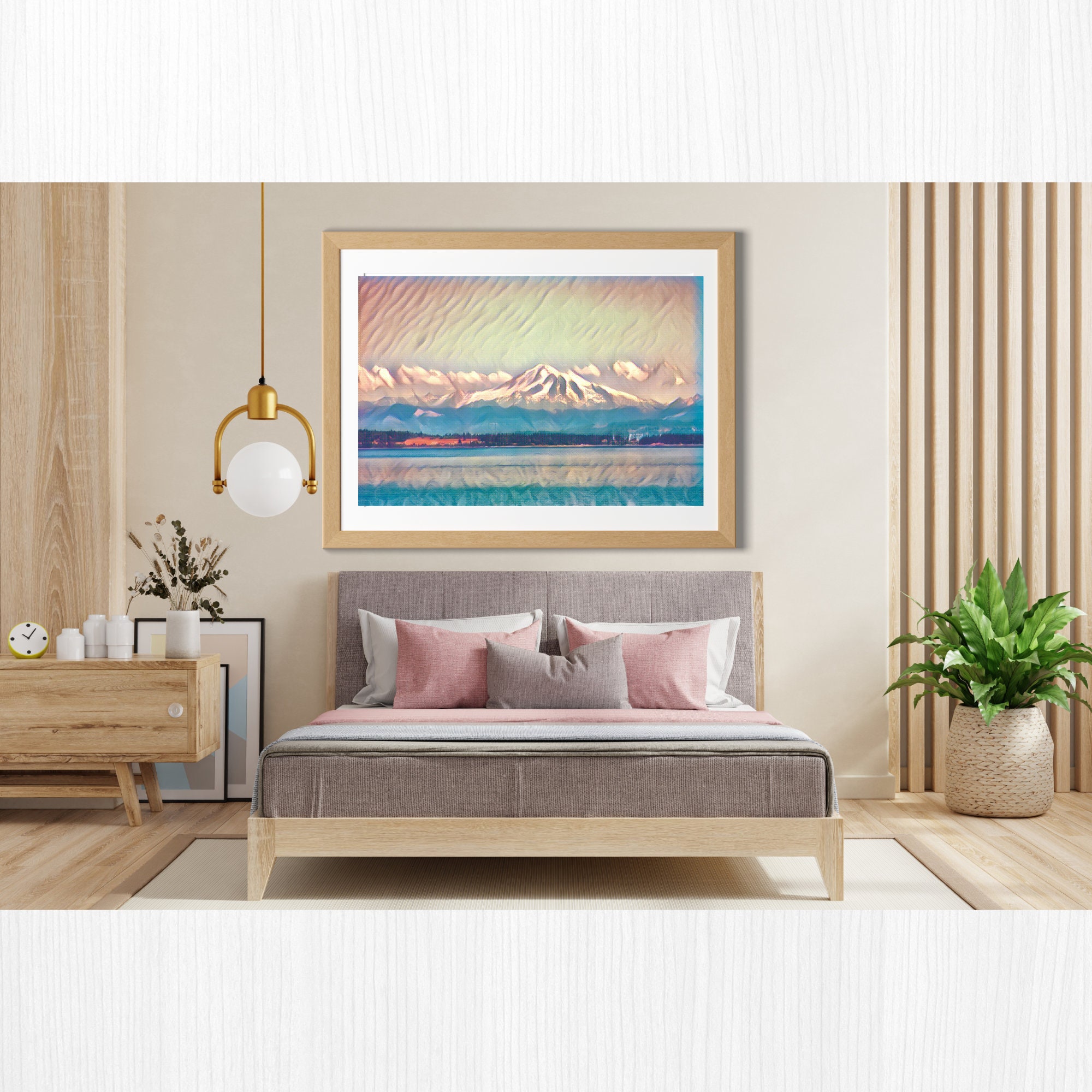 Mount Baker View Orcas Island Scenes San Juan Islands Scenery Mountain View - Etsy