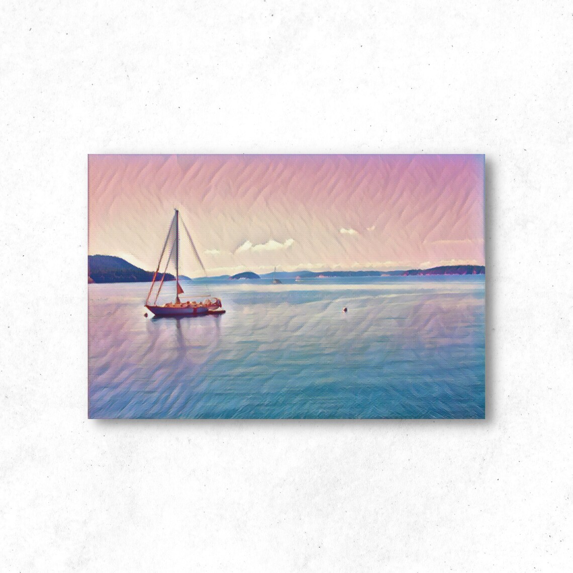 Sailboat Views Obstruction Pass State Park Olga WA Orcas Island PNW ...