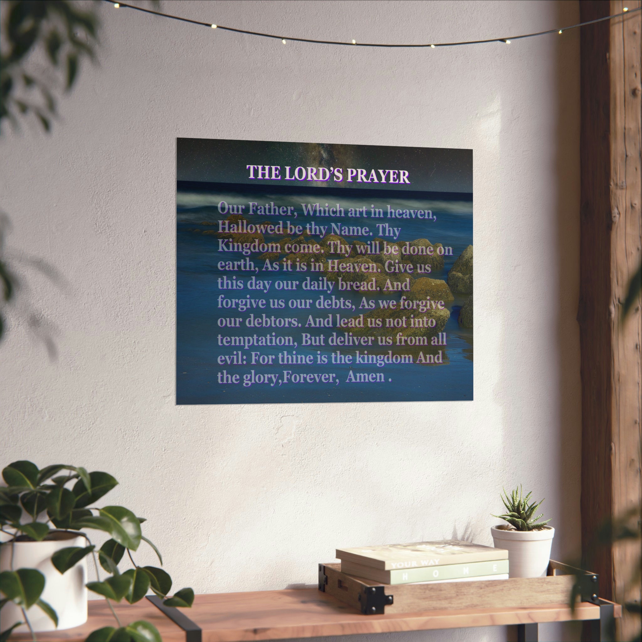 The Lord's Prayer Posters - Etsy