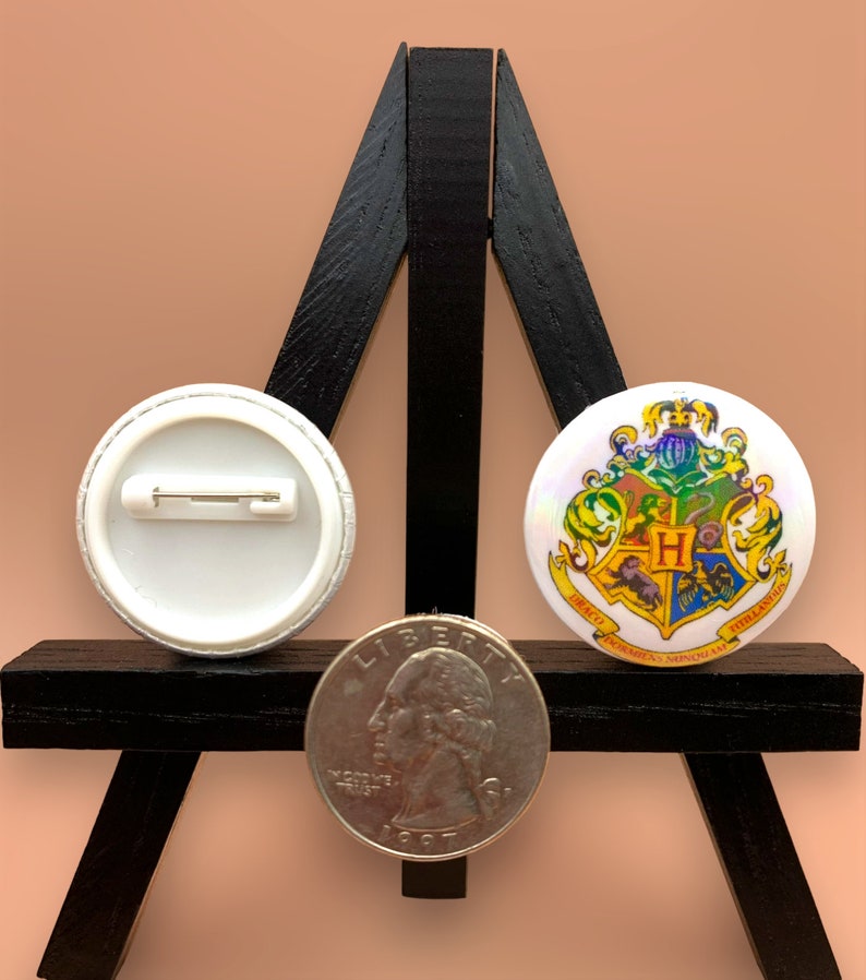 Holographic Harry Potter Buttons With Pinback 32mm 1.25 In, Pins, Gift ...