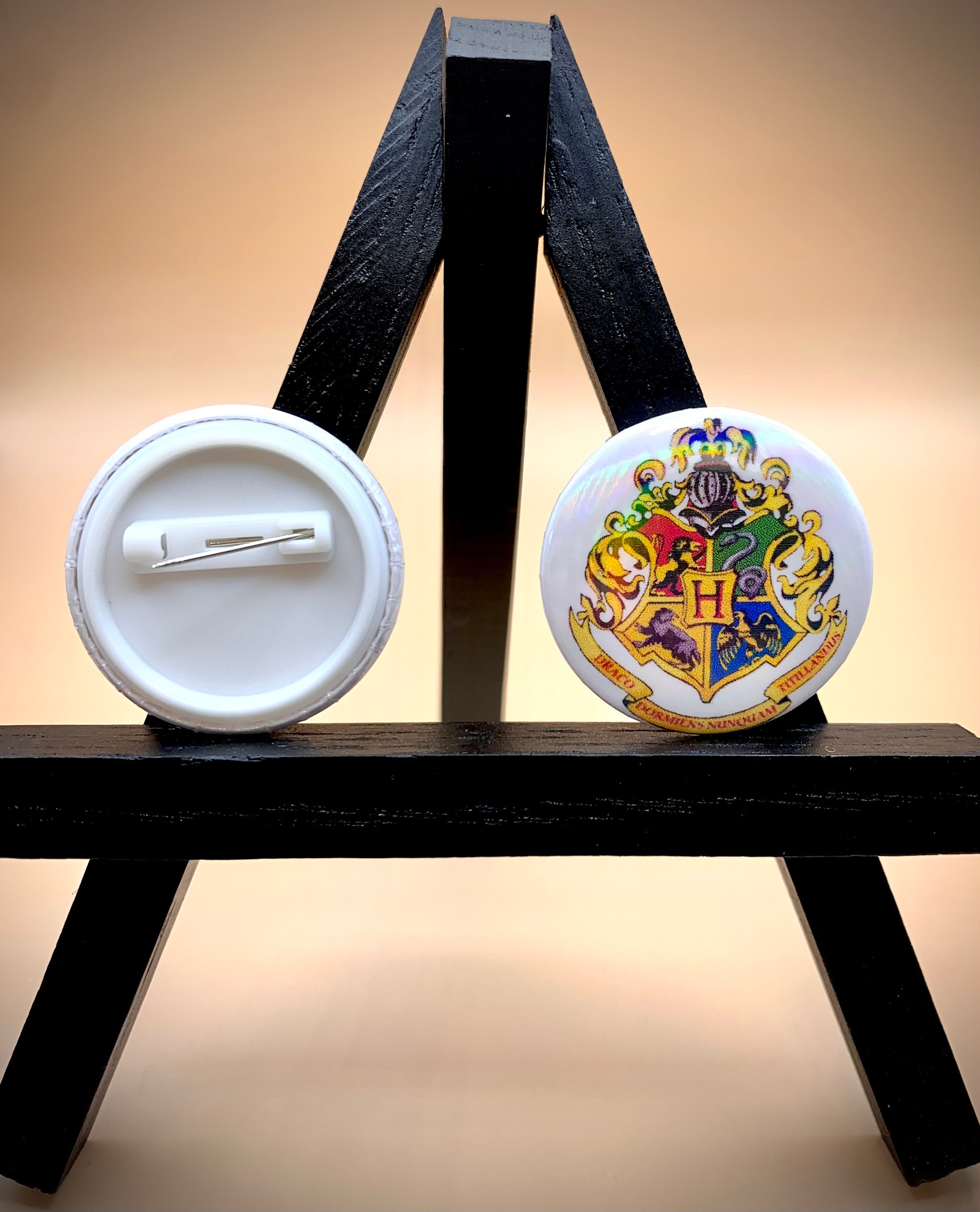 Holographic Harry Potter Buttons With Pinback 32mm 1.25 In, Pins, Gift ...