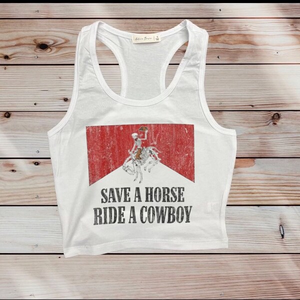 Cowboy Tank Top - Etsy