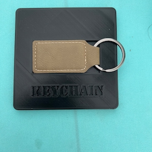3D Printed Leather Keychain Jig for Portable Laser - Etsy