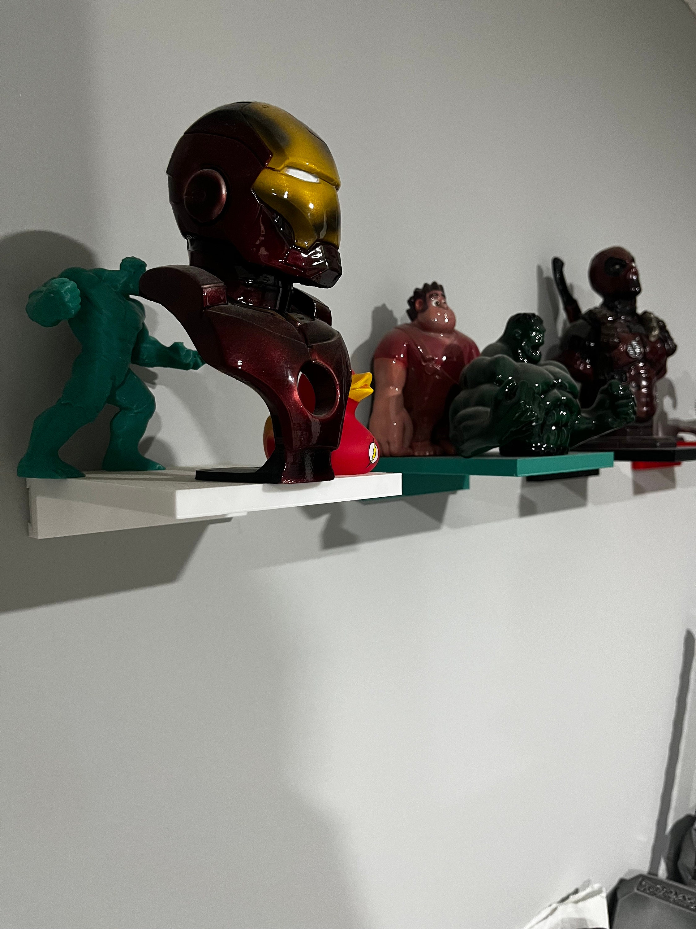 3D Printed Floating Wall Shelf - Etsy