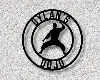 Personalized Karate Sign - Etsy