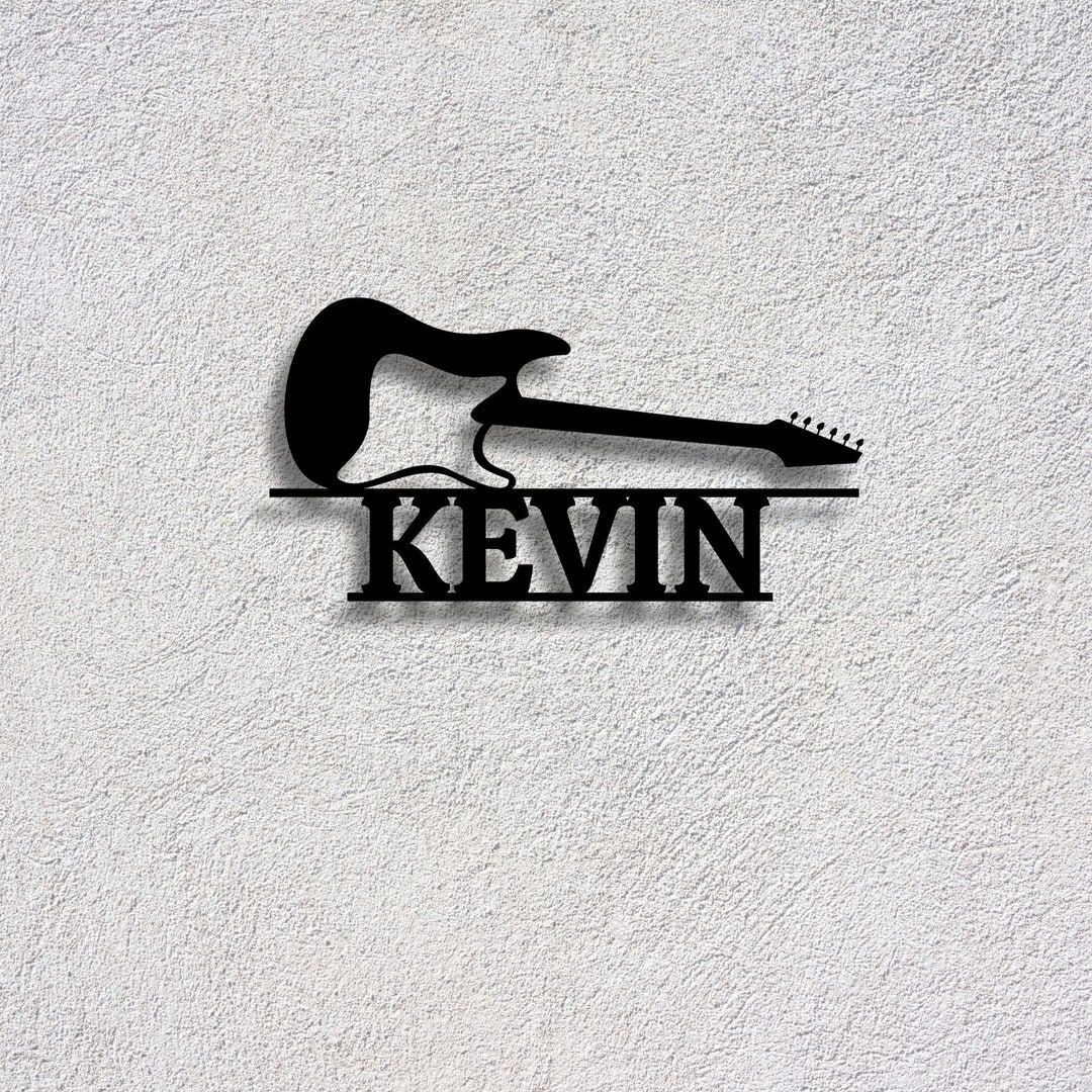 Personalized Guitar Decor Personalized Guitar Art Music Room Decor ...