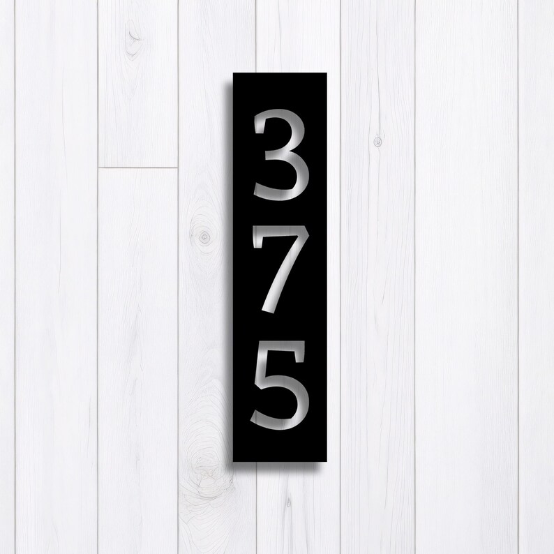 Personalized Metal House Address Sign, Metal Porch Decor, Front Door ...