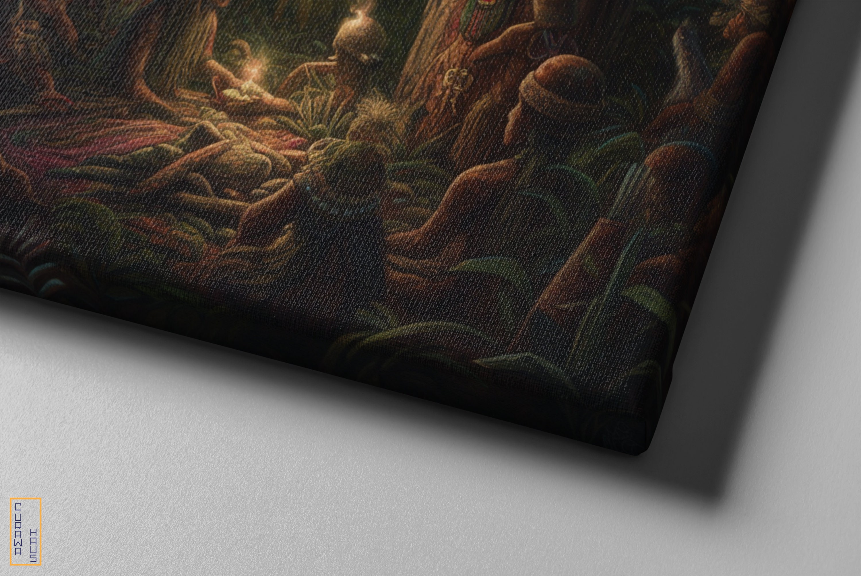 The Ceremony DMT Ayahuasca Yage Shaman Psychedelic Print Wall Art ...