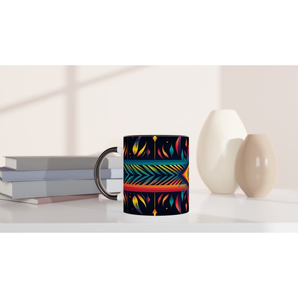 The Third Eye Vibrant Ayahuasca Inspired Mugs for Mindful Sipping White ...