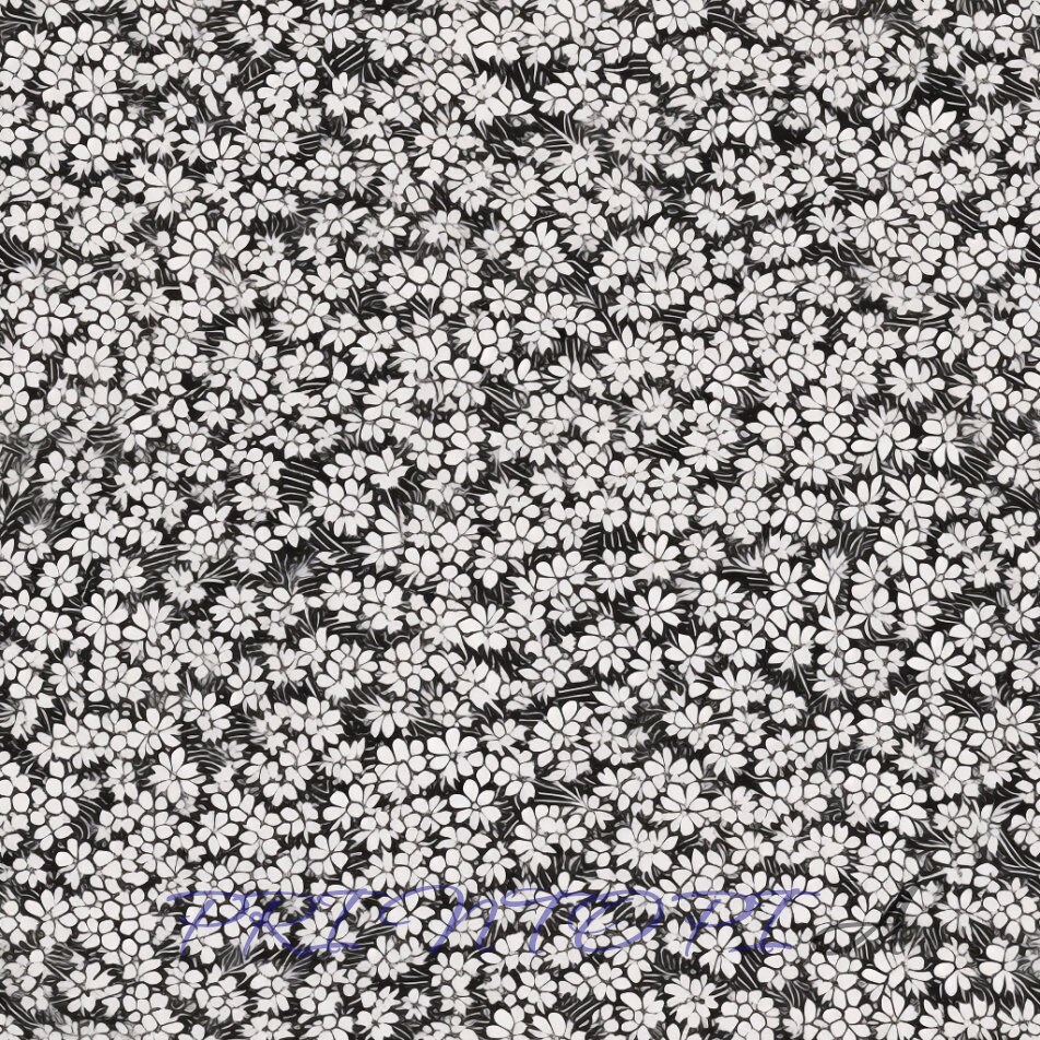 Floral Digital Paper Miniature Flower Pattern Tiny - Etsy