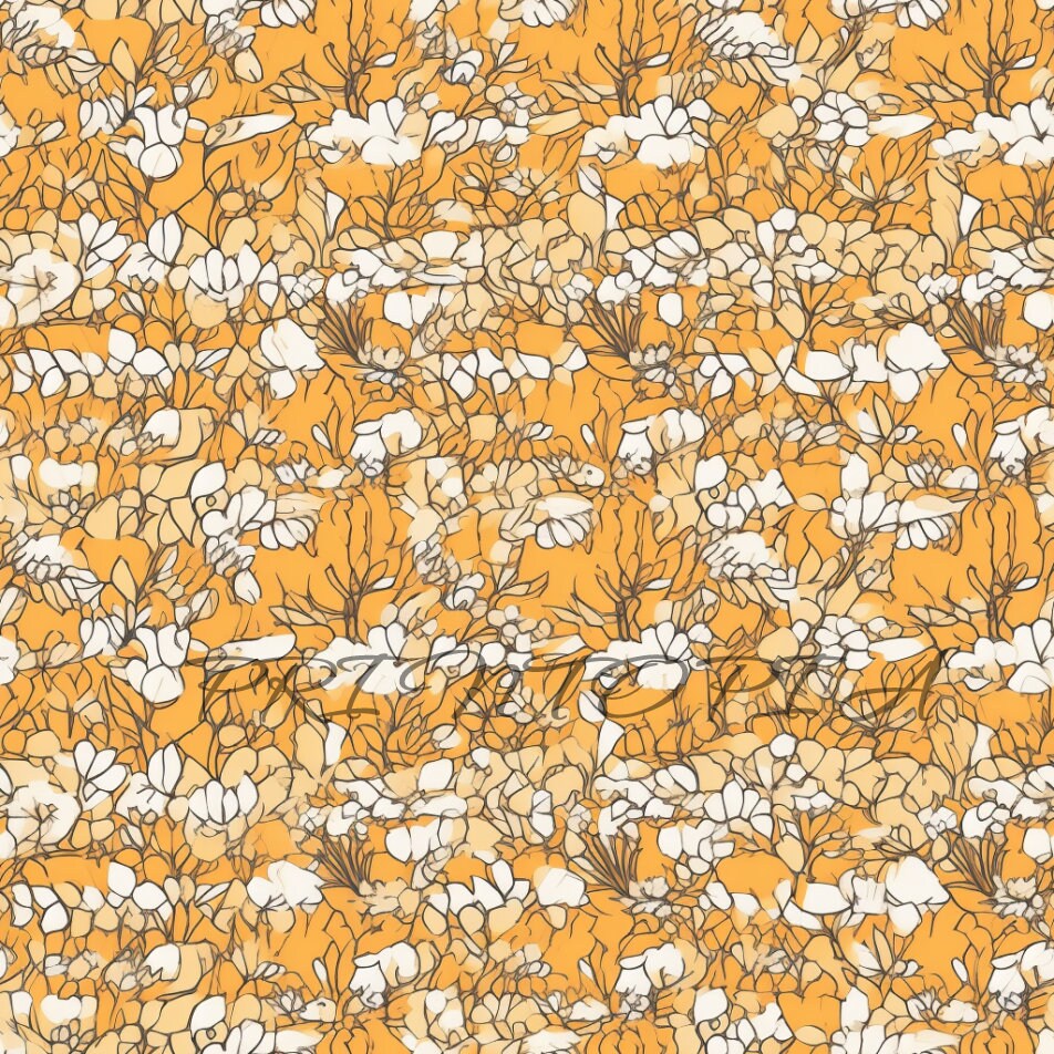 Floral Digital Paper Miniature Flower Pattern Tiny - Etsy