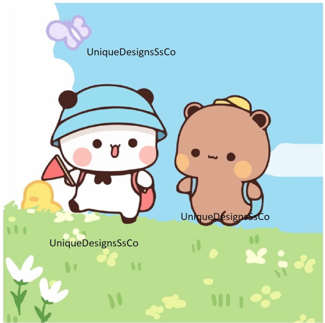 Dudu and Bubu Desing-sticker Desingunique Design Products for Your ...