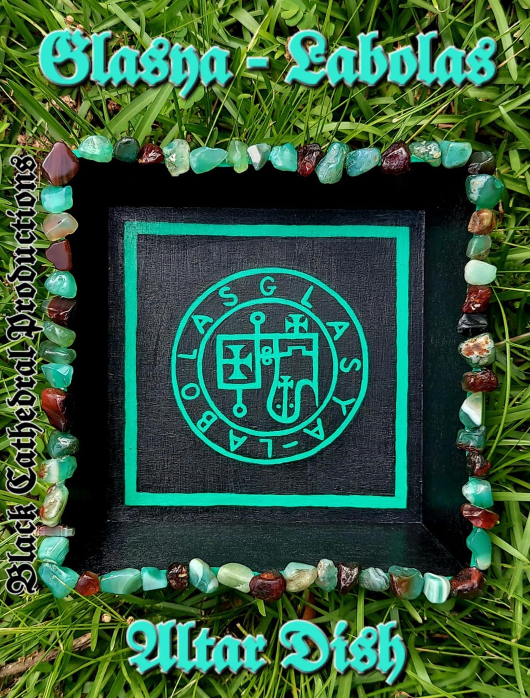 Hand Painted Glasya Labolas Altar Tray by Black Cathedrol Productions ...