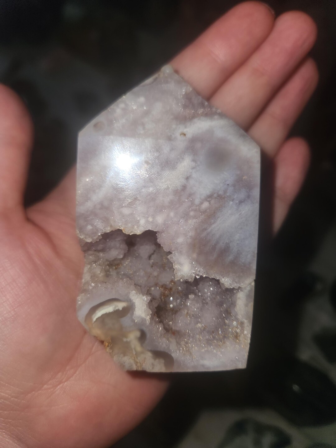 Asmodeus Enchanted Flower Agate and Amethyst Tower - Etsy