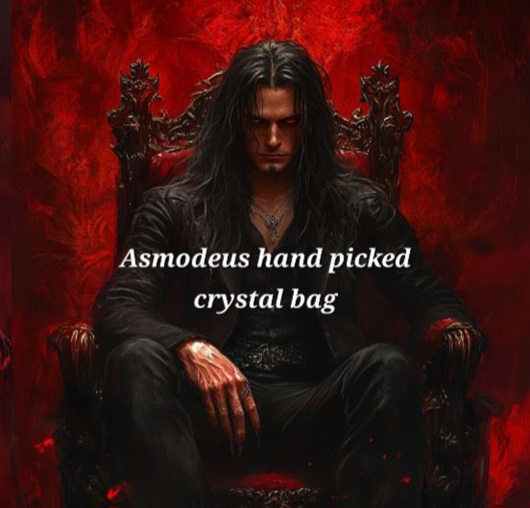 Asmodeus Picked Crystal Bag - Etsy