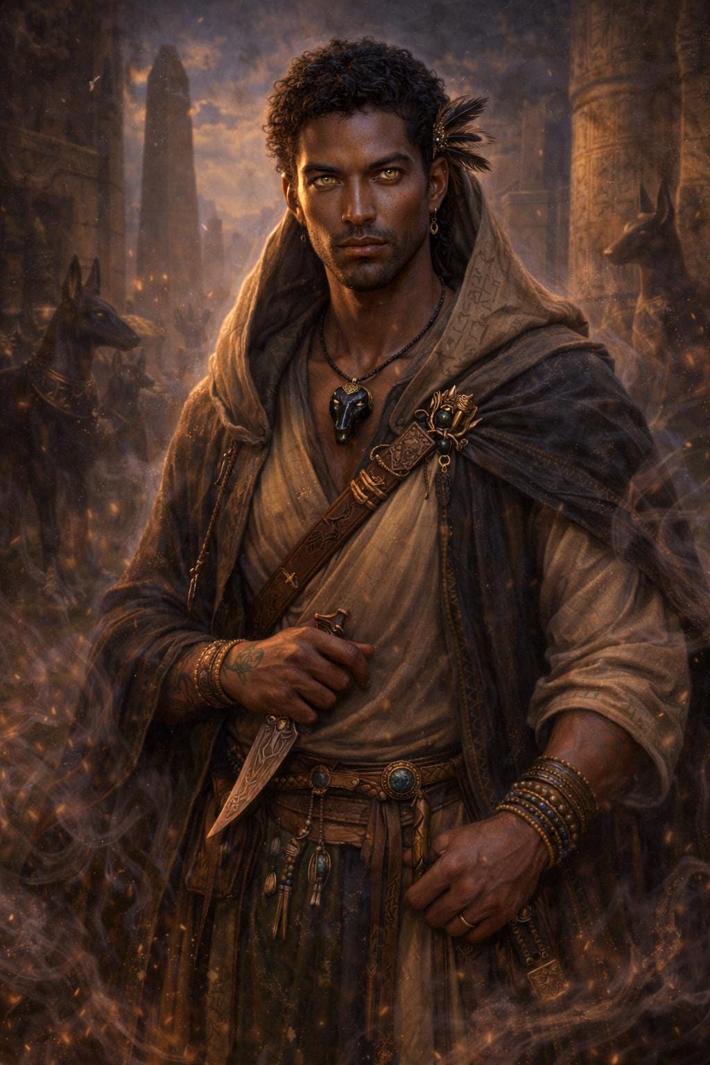 PRIEST OF ANUBIS – Khalid Ma’at-ra – Keeper of the Jackal Gate Vessel ...