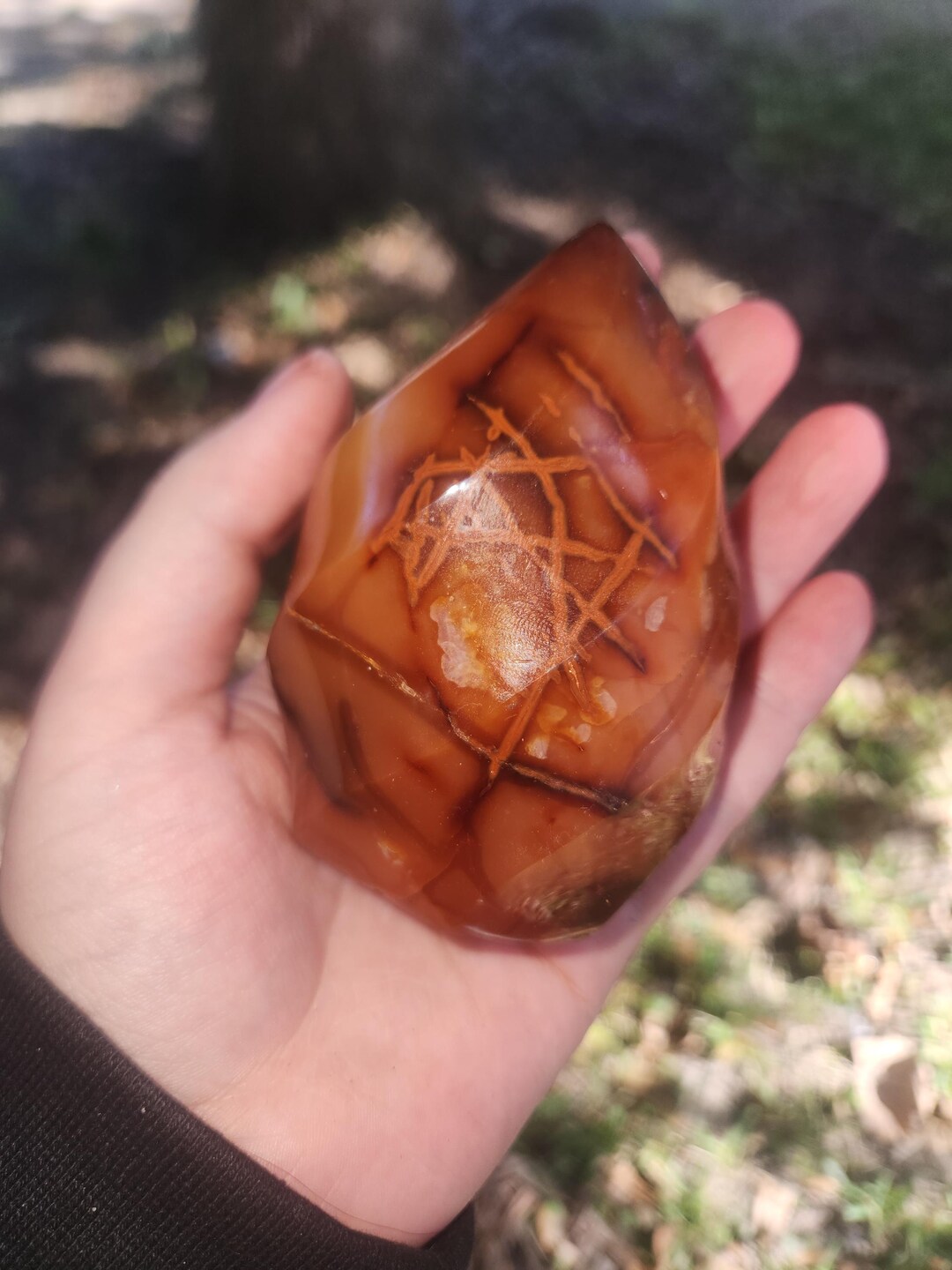 Lord Lucifer Enchanted Carnelian Flame - Etsy