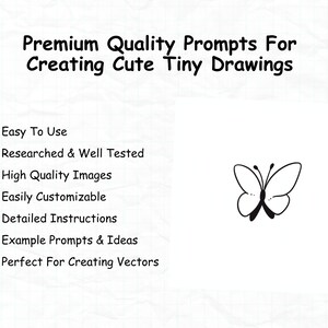 Midjourney Prompts for Cute Tiny Drawings - Etsy