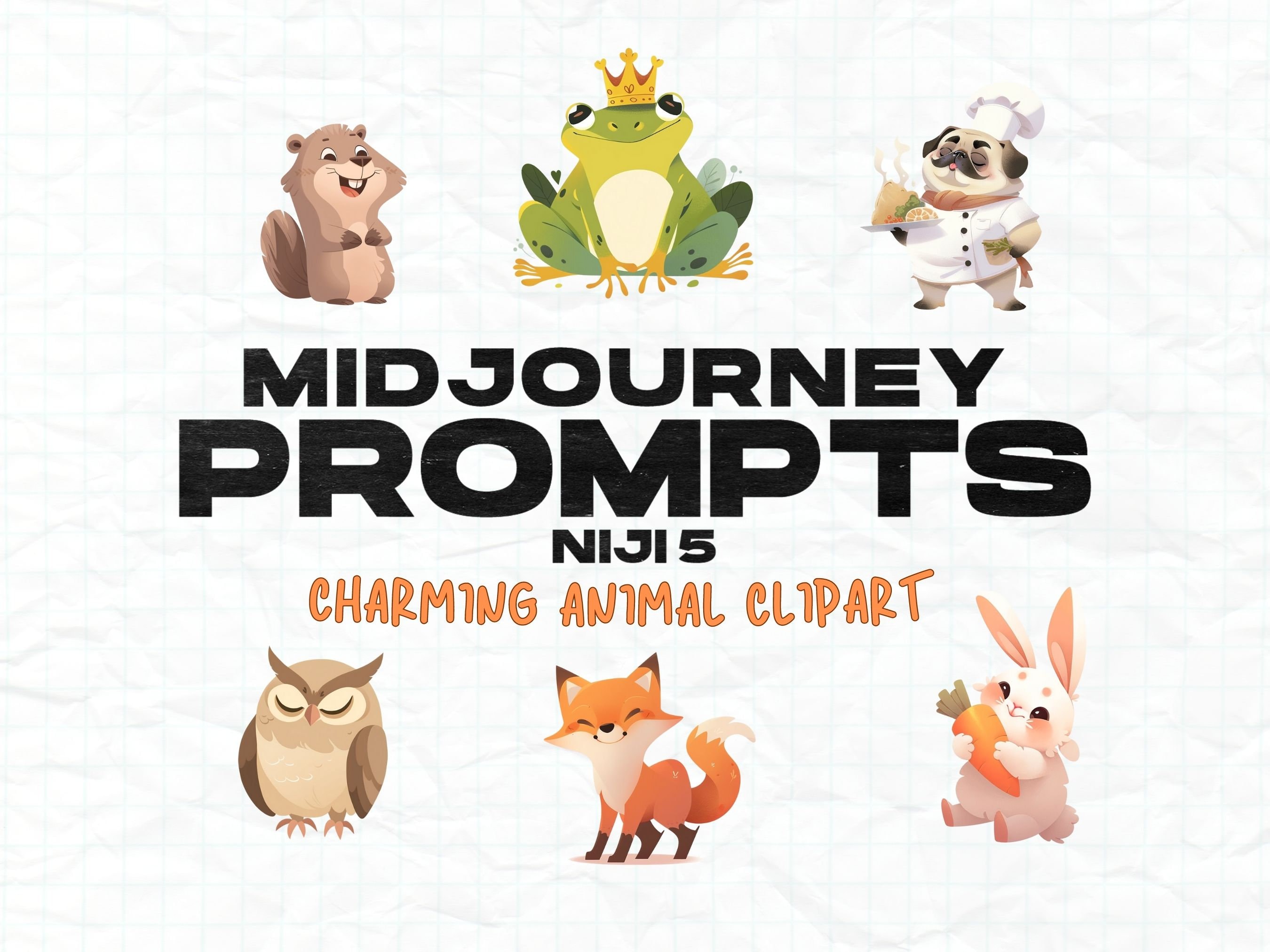 Animal Writing Clipart