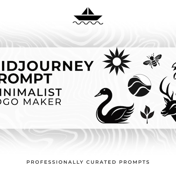 Midjourney Brand Logo Design - Etsy