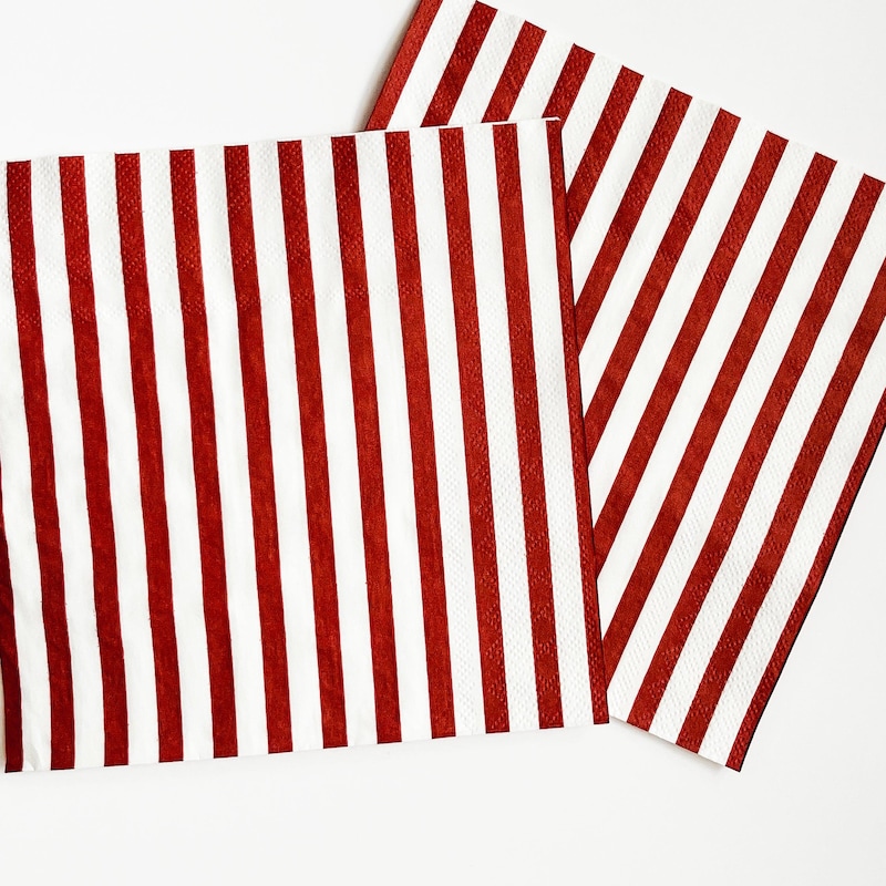 Red Napkins Large - Etsy