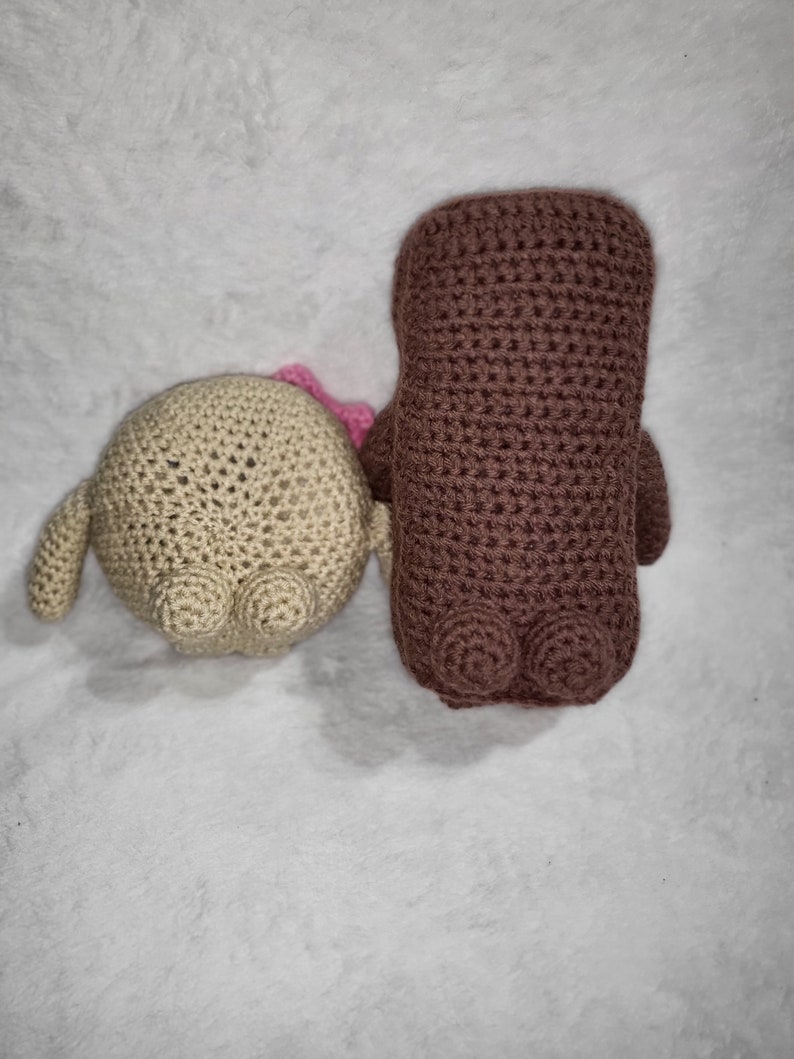 Crochet Choco and Pancake Plushie Set - Etsy