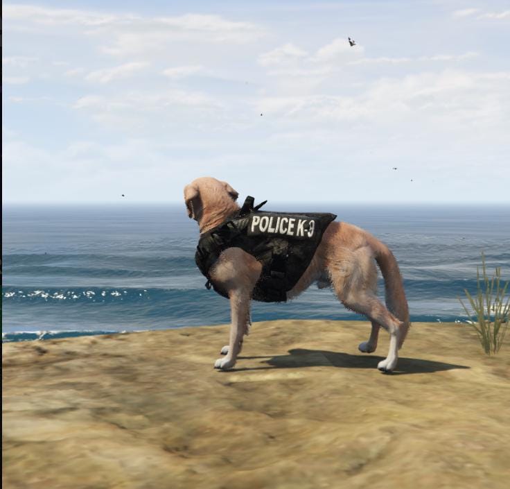 K9 Retriever Ped - Fivem - Etsy