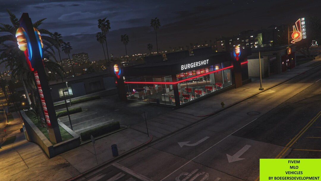 Fivem Hamburger Shot MLO | Ultrahd Optimized 20MB | Realistic Burger ...