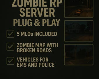Fivem Zombie RP Server Plug N Play – Qbcore Horror Server | 5 Mlos ...