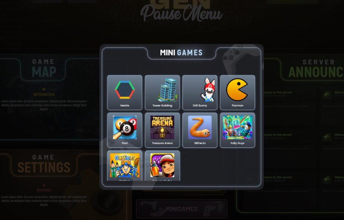 Fivem Custom Pause Menu – Multi-color | QB & ESX Ready | Optimized UI ...