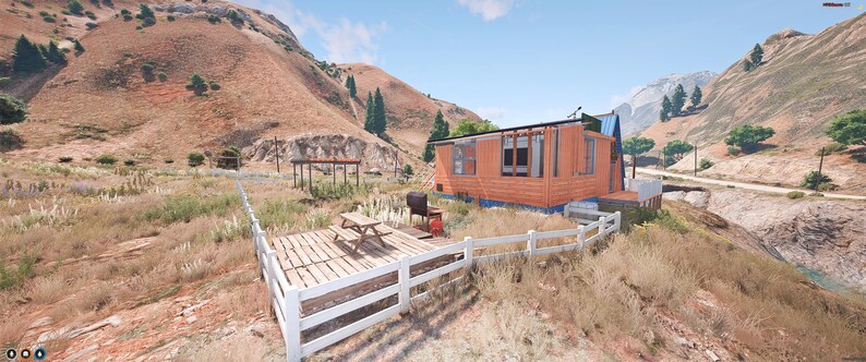 Fivem A-frame Beach House MLO | Coastal Cabin Interior & Oceanfront ...