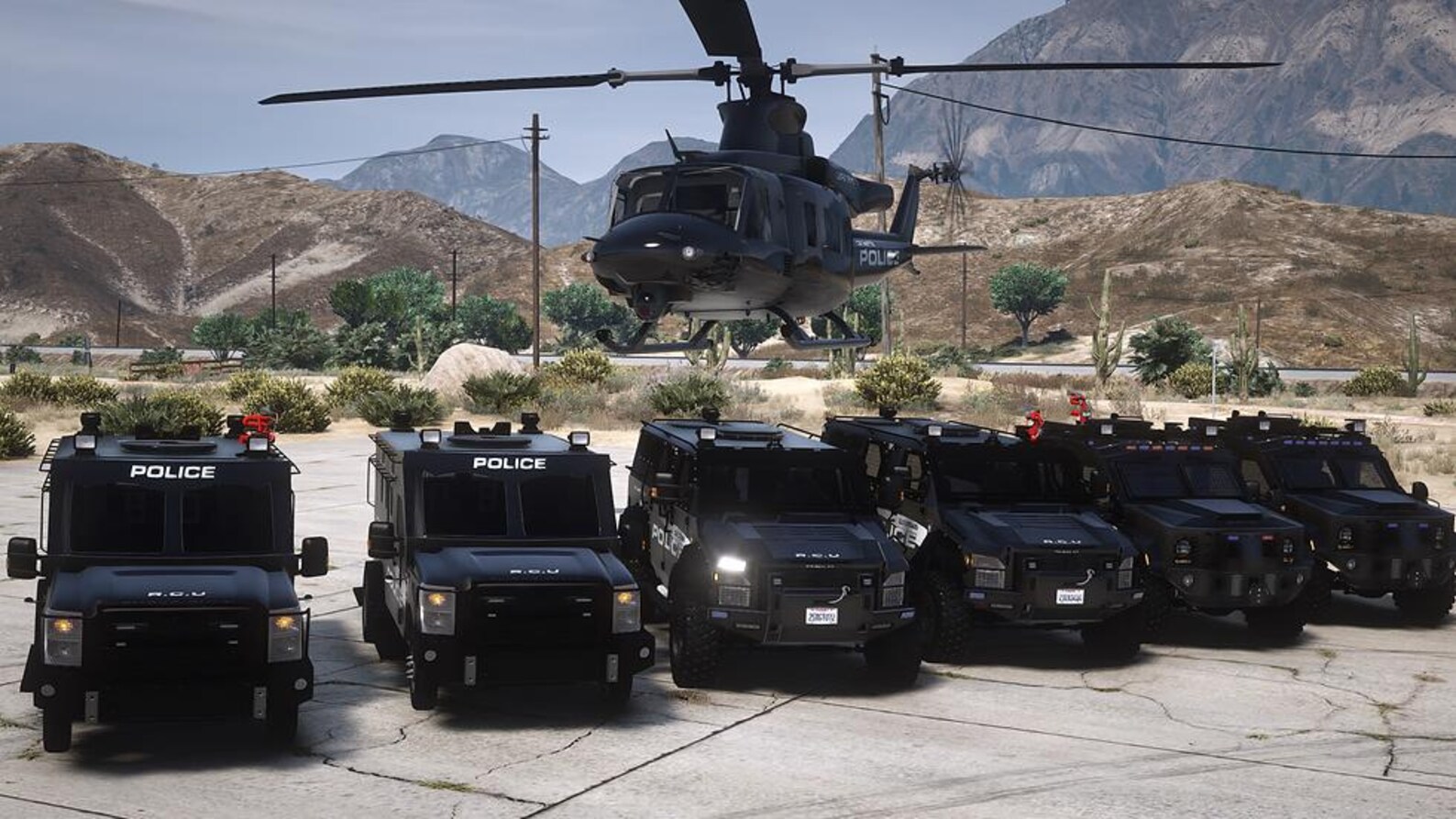 Fivem SWAT Car Pack | Tactical Police Vehicles + Helicopter | Templates ...