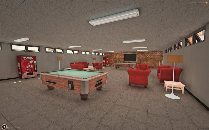 Fivem Fire Station MLO | Modern GTA V Firehouse Map | Custom Interior ...