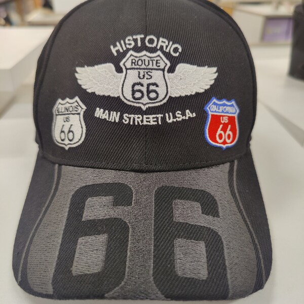 Route 66 Trucker Hat - Etsy