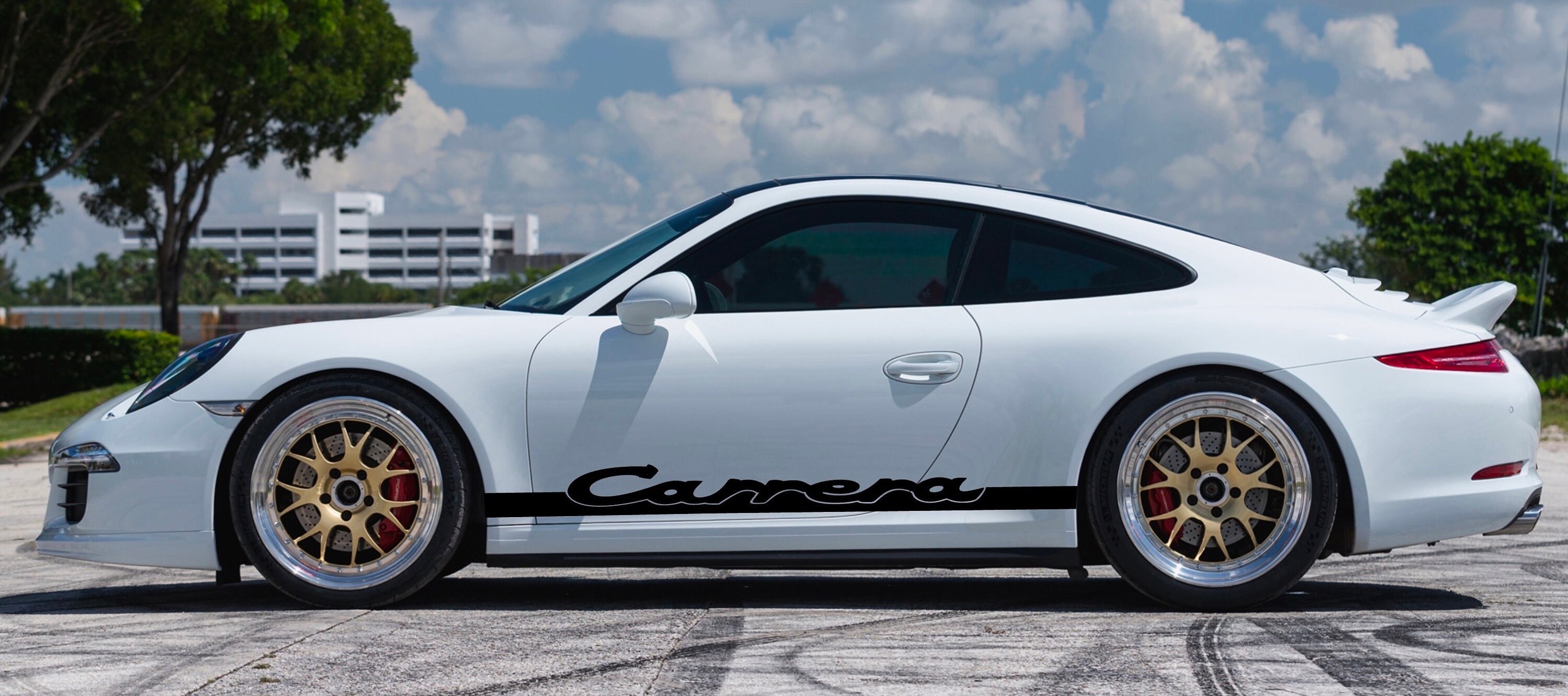 Full Custom Retro Carrera Side Decals Set for Porsche 911 - Etsy