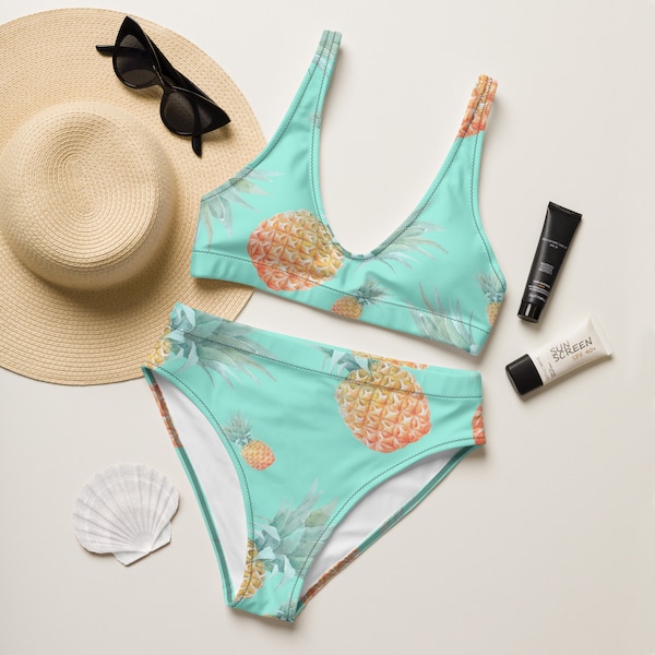Pineapple Bikini - Etsy