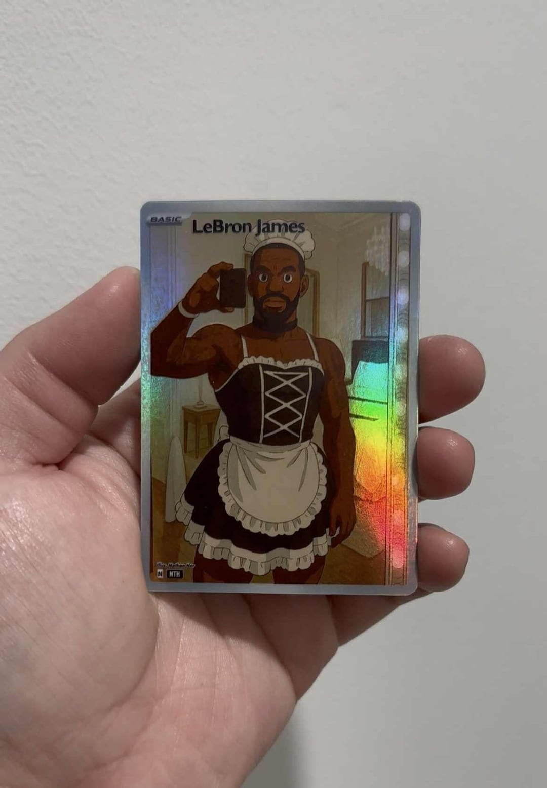 Lebron James Custom Pokémon TCG Proxy Card - Holographic Replica ...