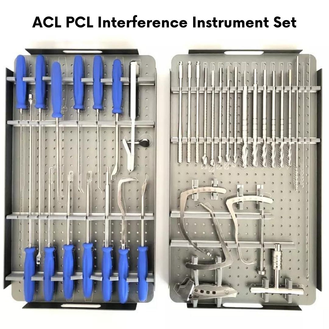 ACL PCL Reconstruction Instrument Set Knee Arthroscopy Instruments Set ...