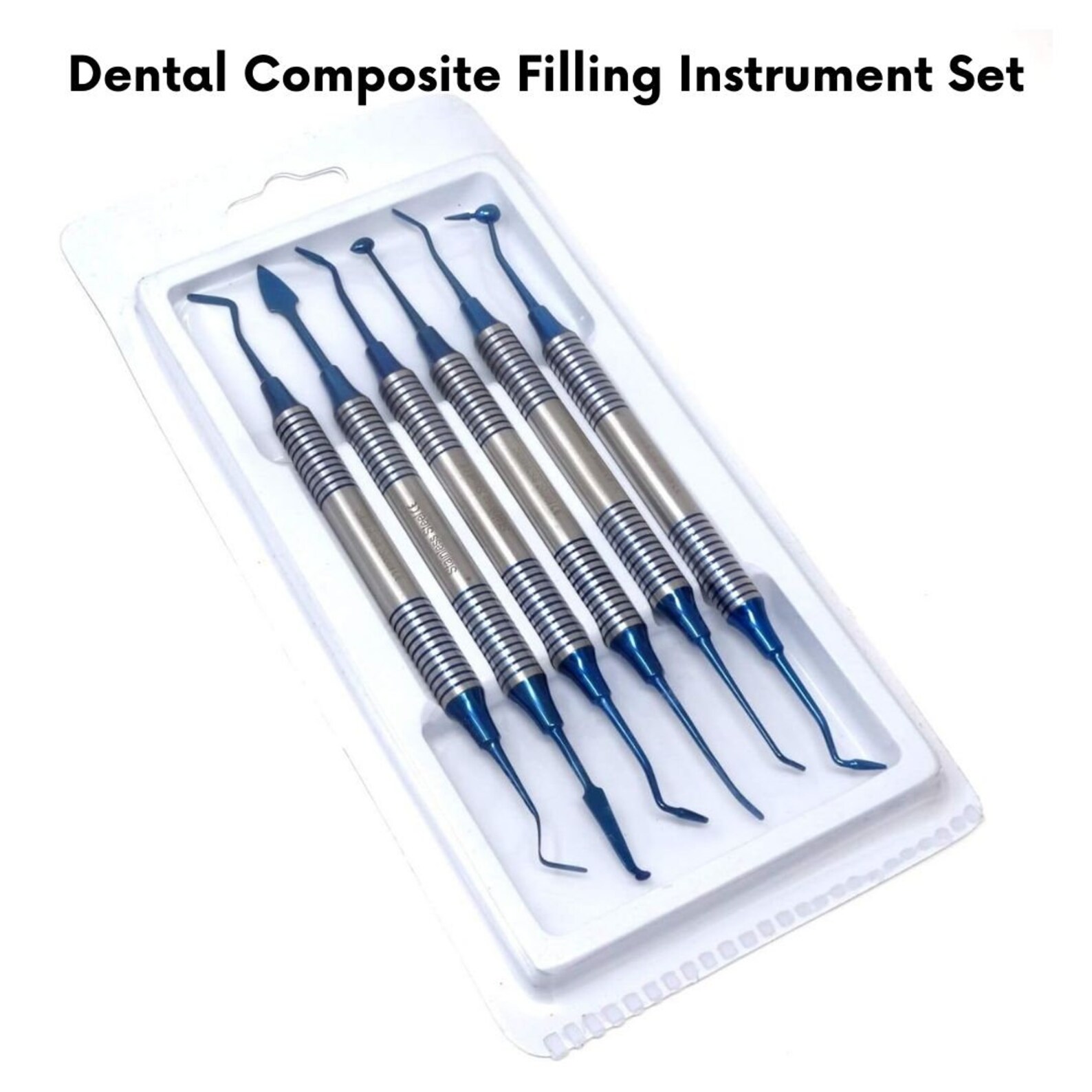 10x Dental Composite Filling Set 6pcs/set Dental Composite Resin ...
