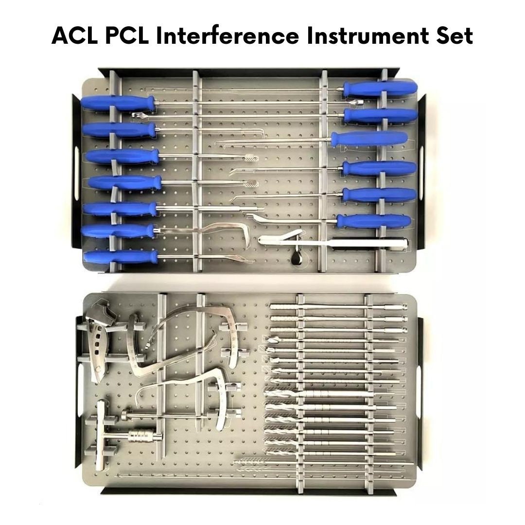 ACL PCL Reconstruction Instrument Set Knee Arthroscopy Instruments Set ...