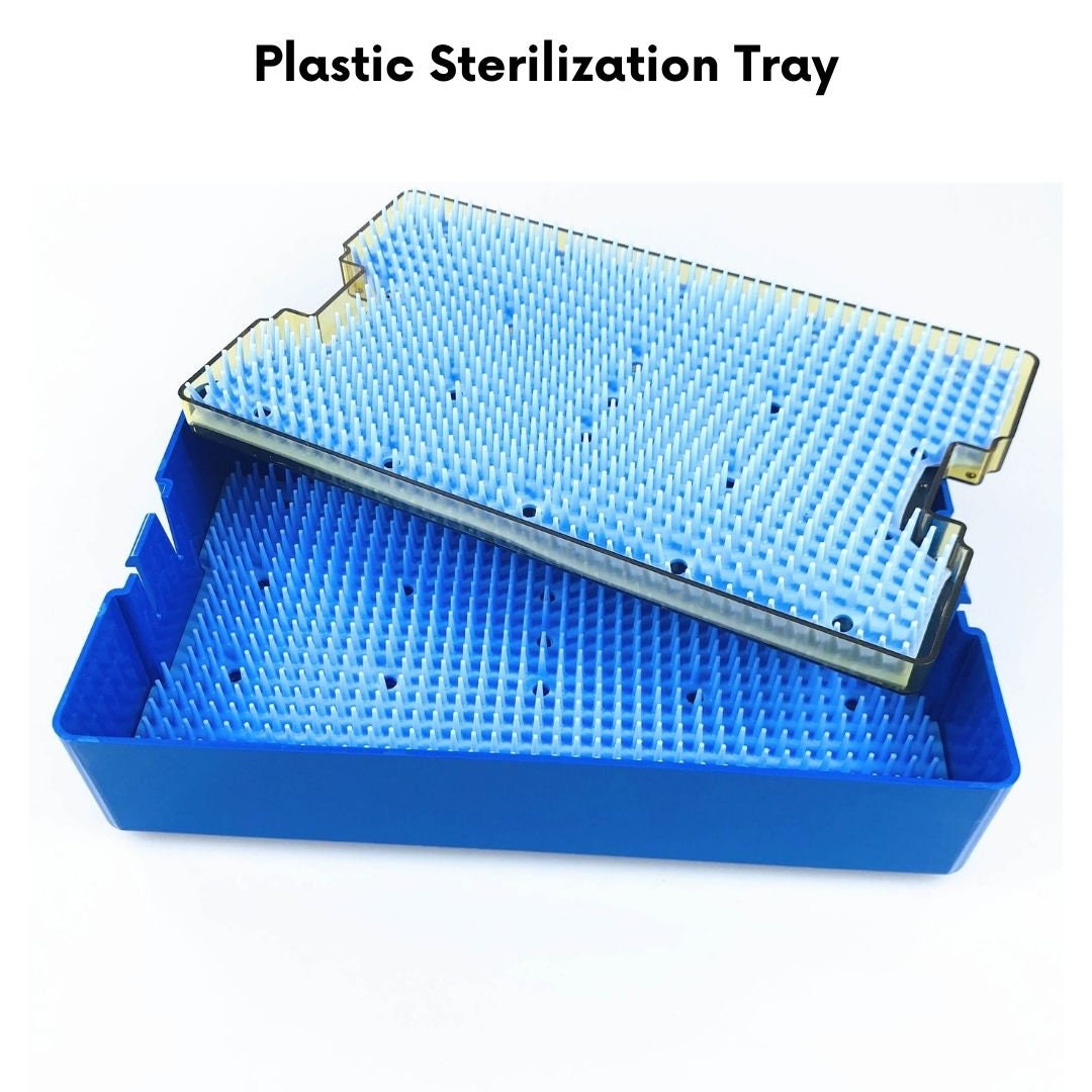 Microsurgical Plastic Sterilization Trays With Silicone Finger Mat ...