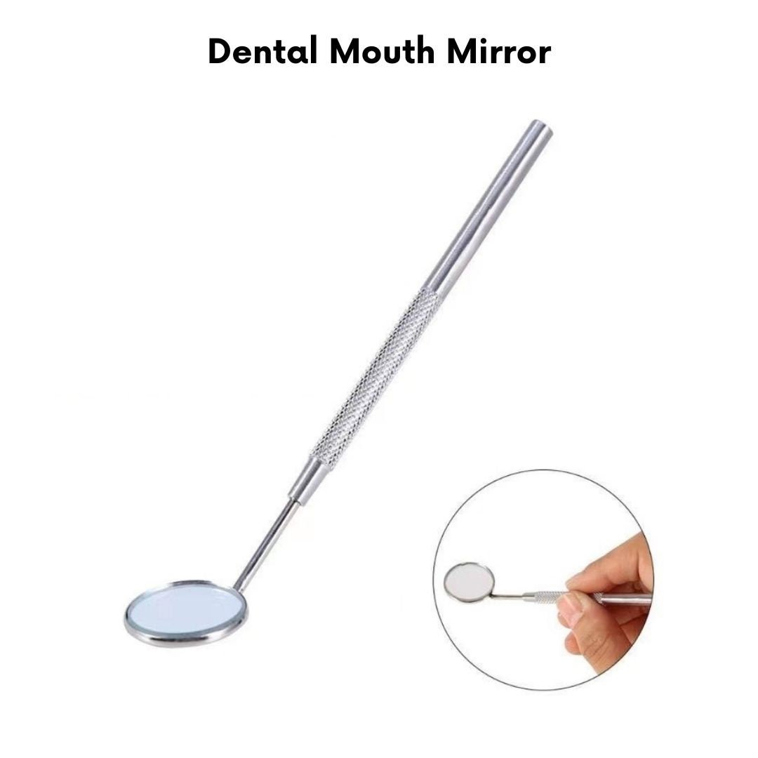 100pcs/set Stainless Steel Dental Mouth Mirror Handle Surgical - Etsy