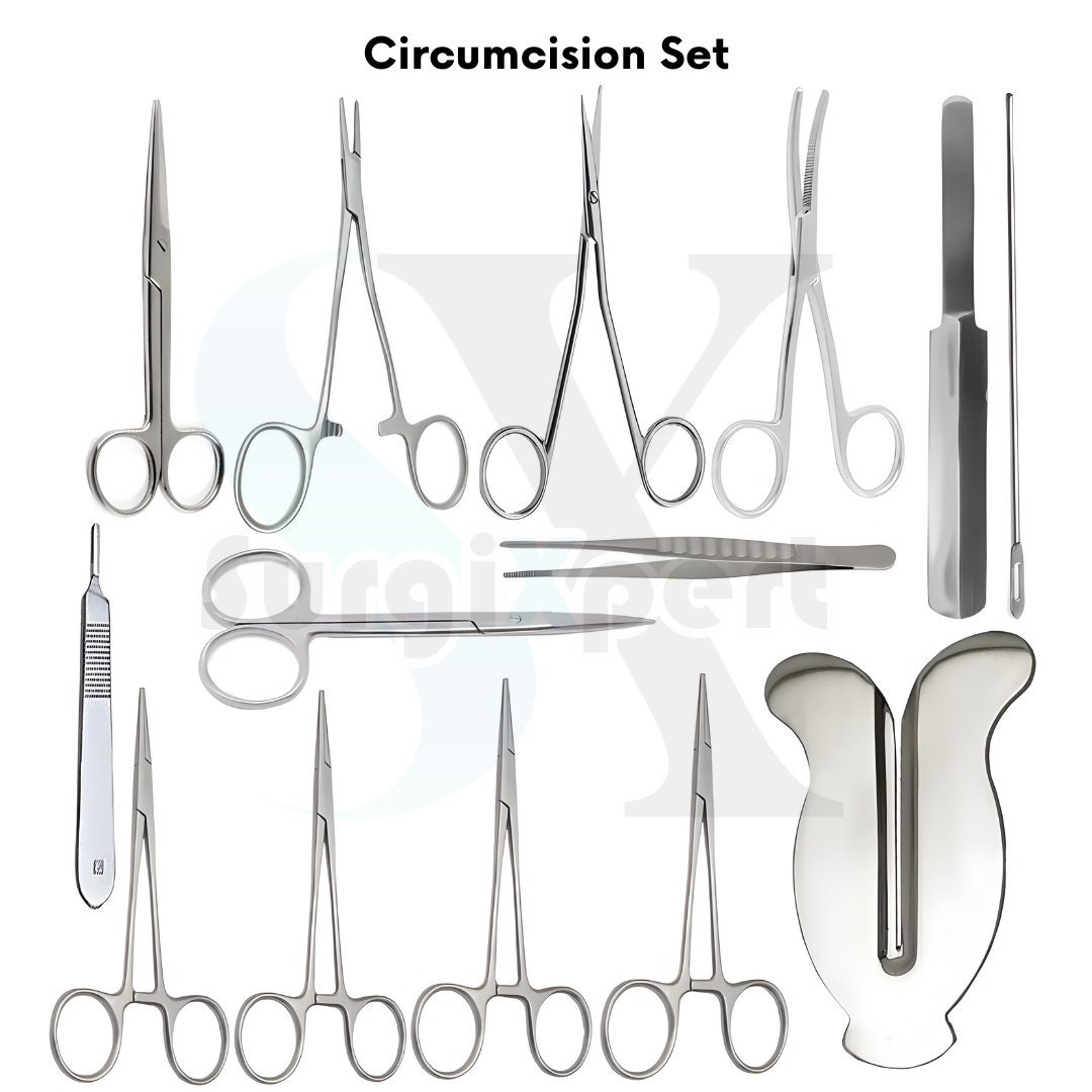 Stainless Steel Circumcision Set Surgical Instruments Set Urology ...