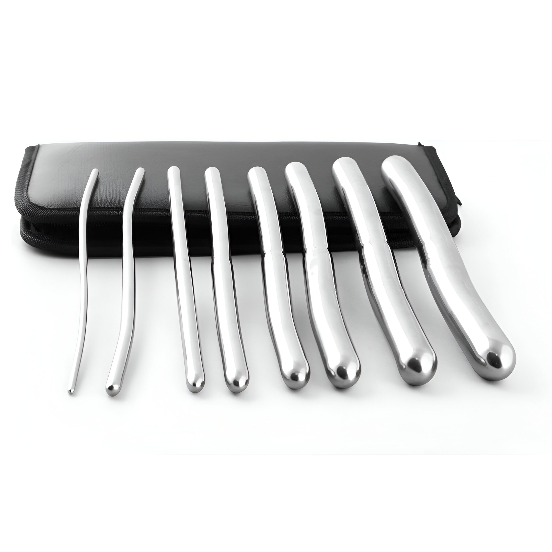 8pcs Hegar Uterine Sounds Dilator Set 3mm-18mm Double Ended With Free ...