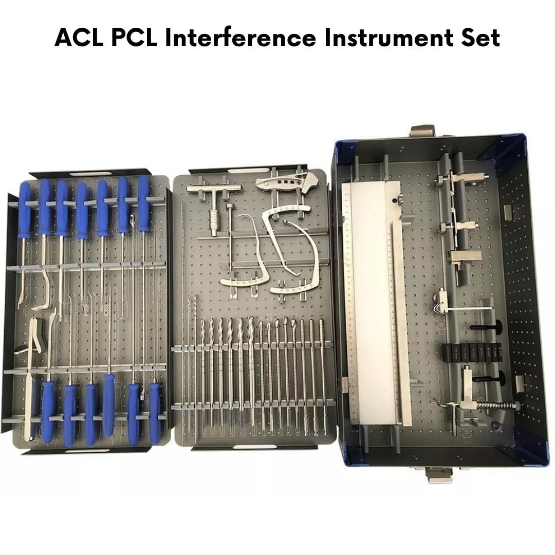 ACL PCL Reconstruction Instrument Set Knee Arthroscopy Instruments Set Orthopedic Surgical ...