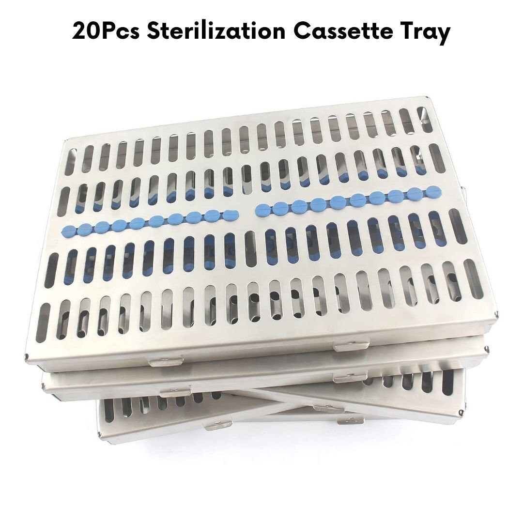 5pcs/set Instrument Cassette Rack for 20 Instruments Box Dental ...