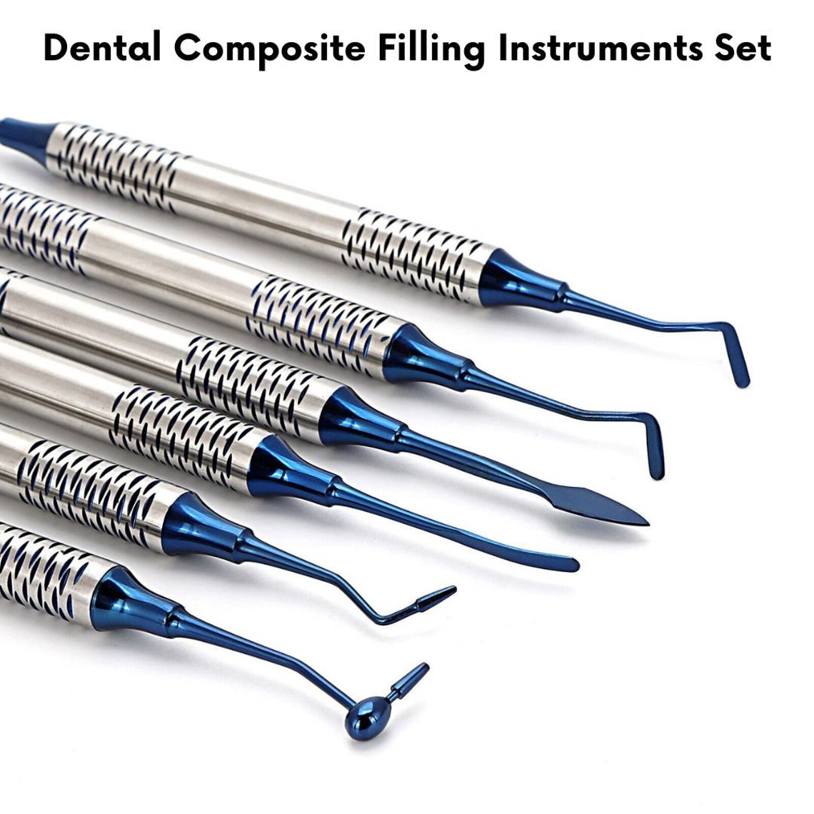10x Dental Composite Filling Set 6pcs/set Dental Composite Resin ...